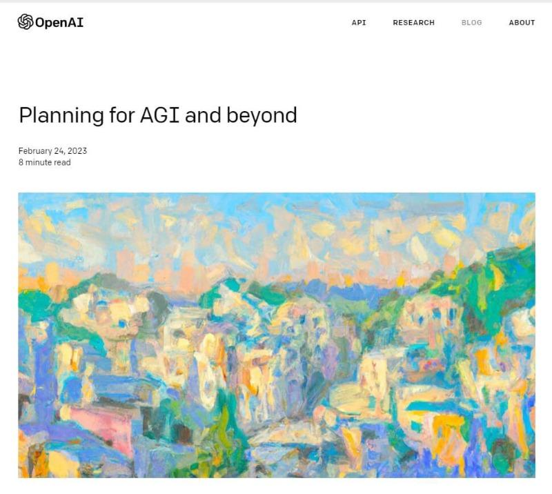 OpenAI, AGI(artificial general intelligence)에 대한 로드맵 발표
