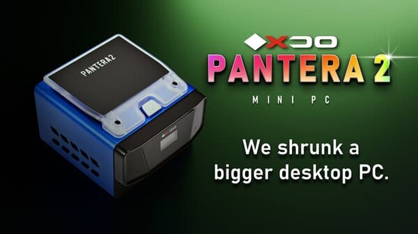 XDO 판테라2, 외장 GPU까지 탑재한 초소형 괴물 PC