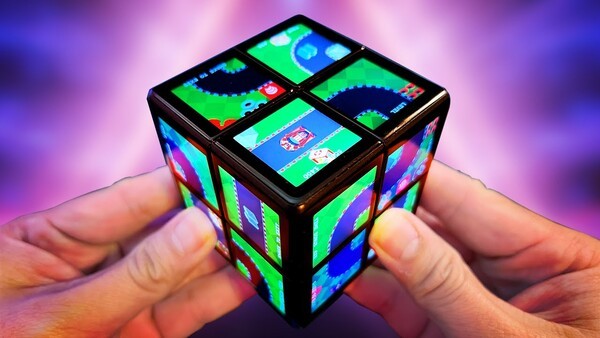 루빅스 큐브 혁신! WOWCube 출시: 24개 디스플레이의 디지털 퍼즐