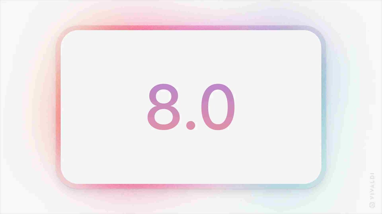 비발디 8.0 업데이트, '유니파이드' 디자인과 6종 레이아웃 공개